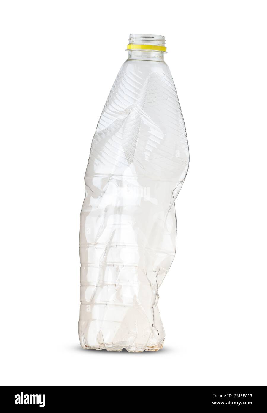 plastic empty drink bottle on white background Stock Photo - Alamy