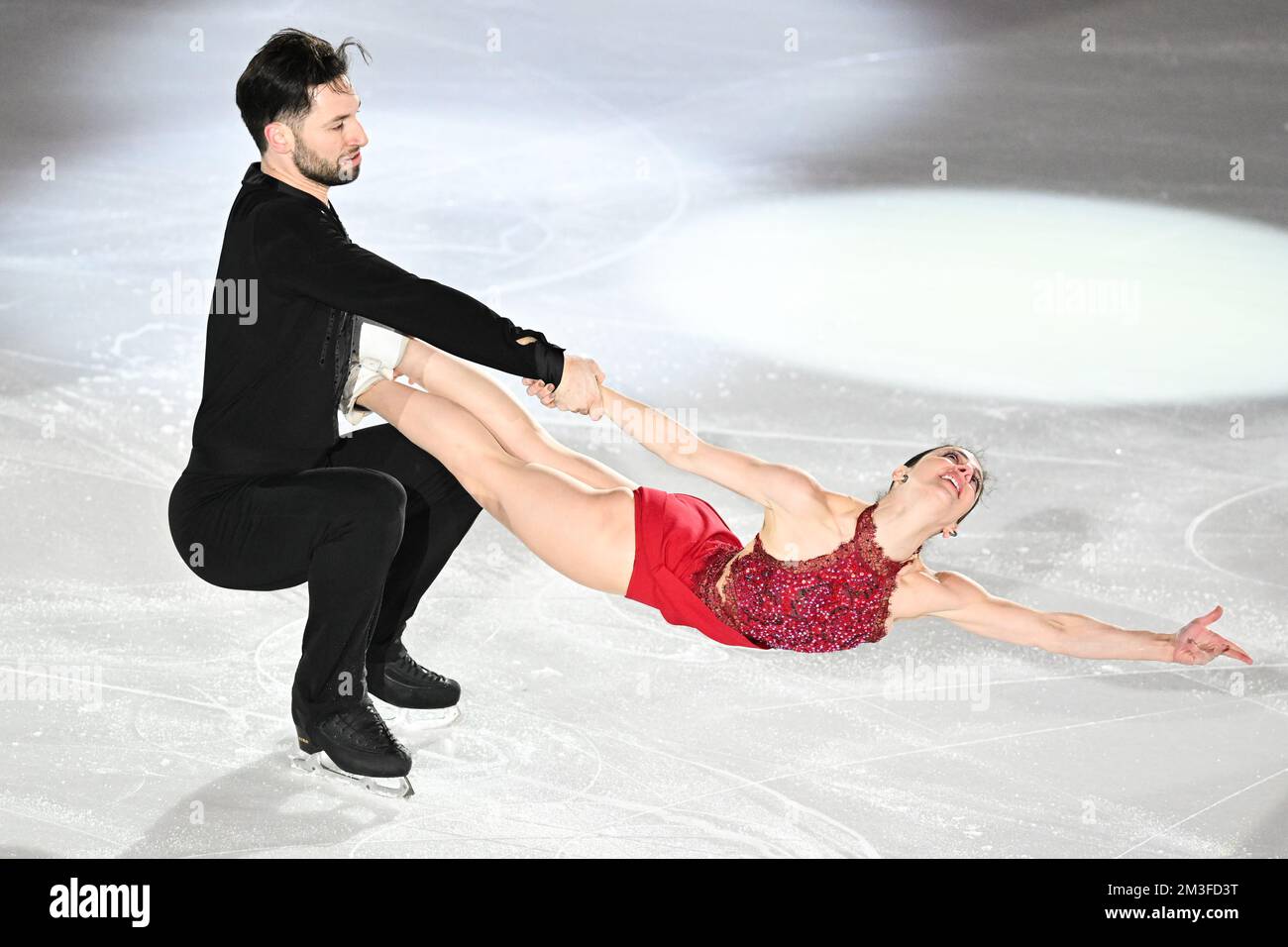 Deanna STELLATO-DUDEK & Maxime DESCHAMPS (CAN), during Exhibition Gala ...
