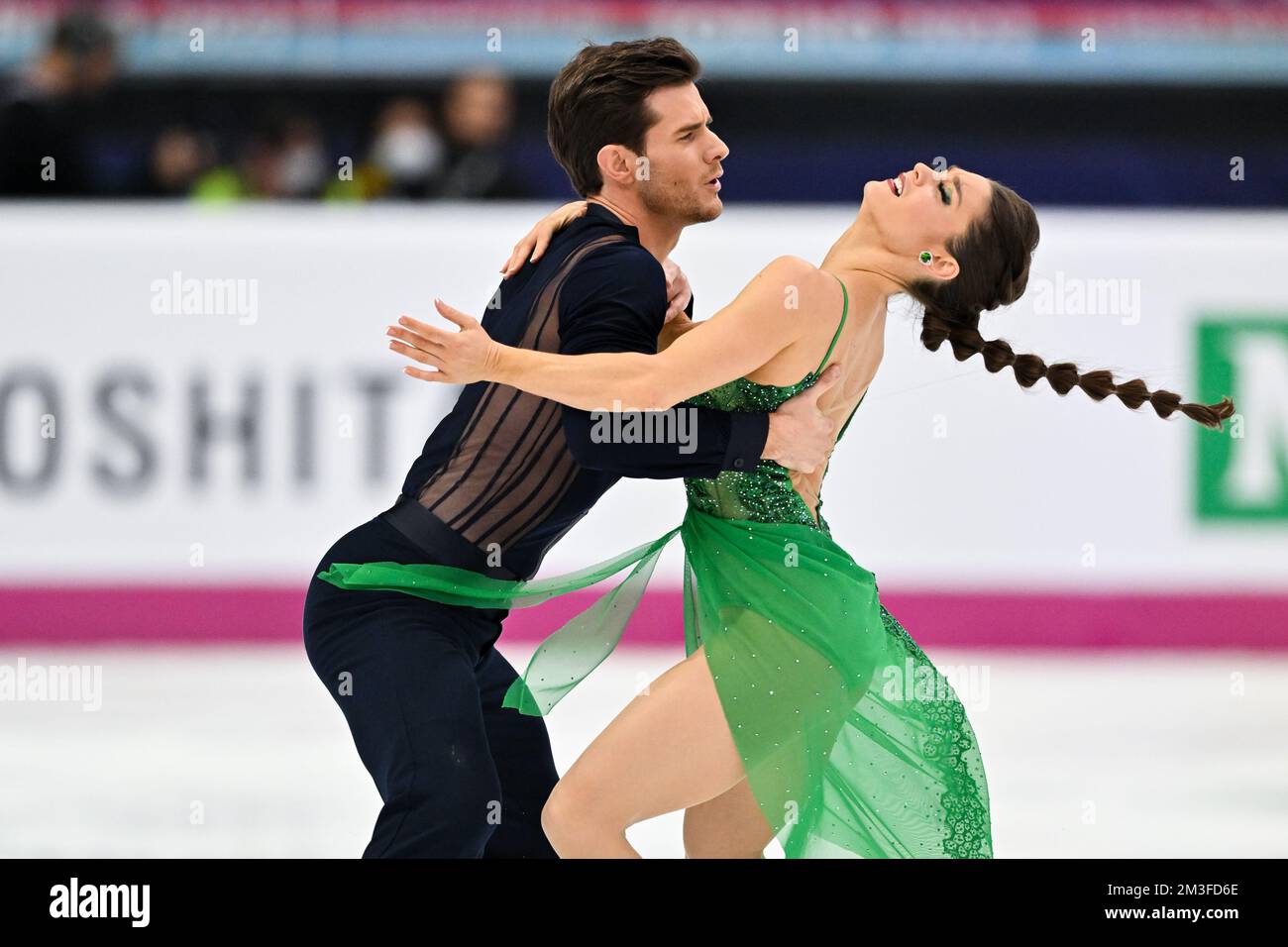 Laurence FOURNIER BEAUDRY & Nikolaj SOERENSEN (CAN), during Senior Ice ...