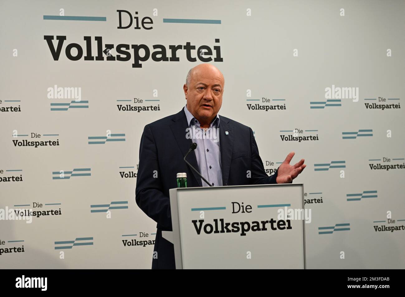 Vienna, Austria. 15th Dec, 2022. PRESS CONFERENCE with the General ...