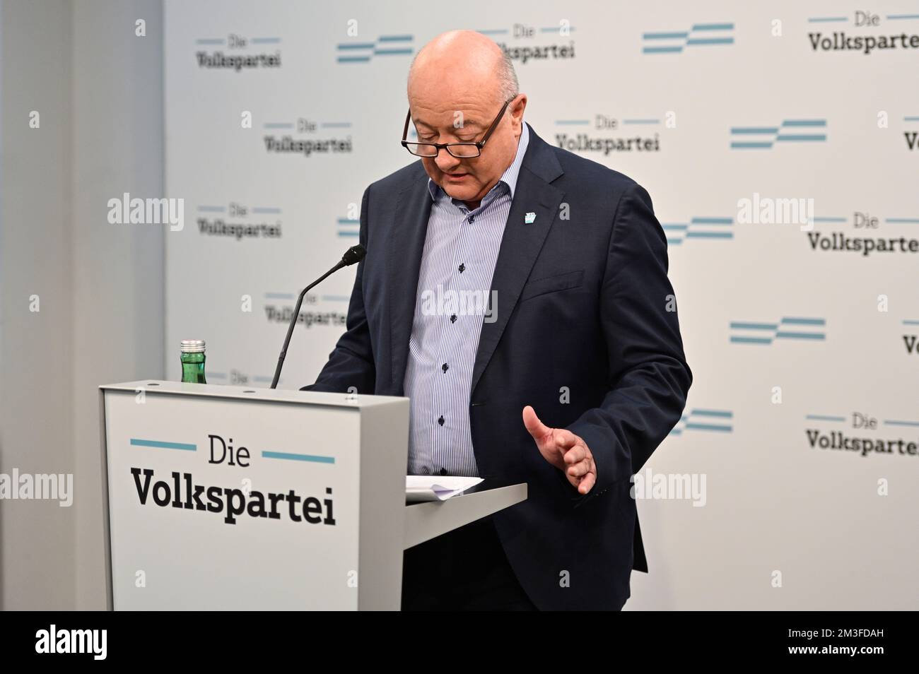 Vienna, Austria. 15th Dec, 2022. PRESS CONFERENCE with the General ...