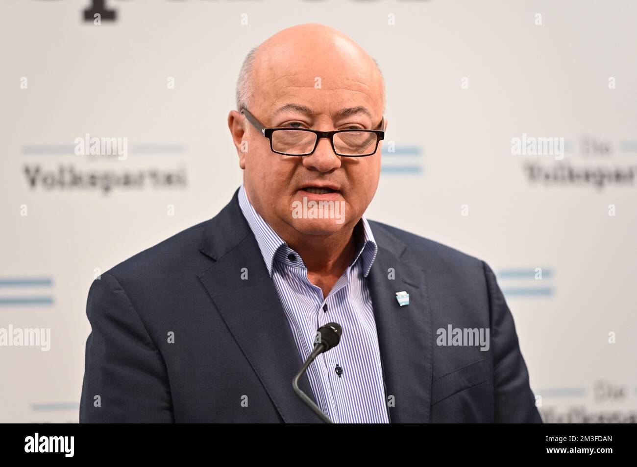 Vienna, Austria. 15th Dec, 2022. PRESS CONFERENCE with the General ...