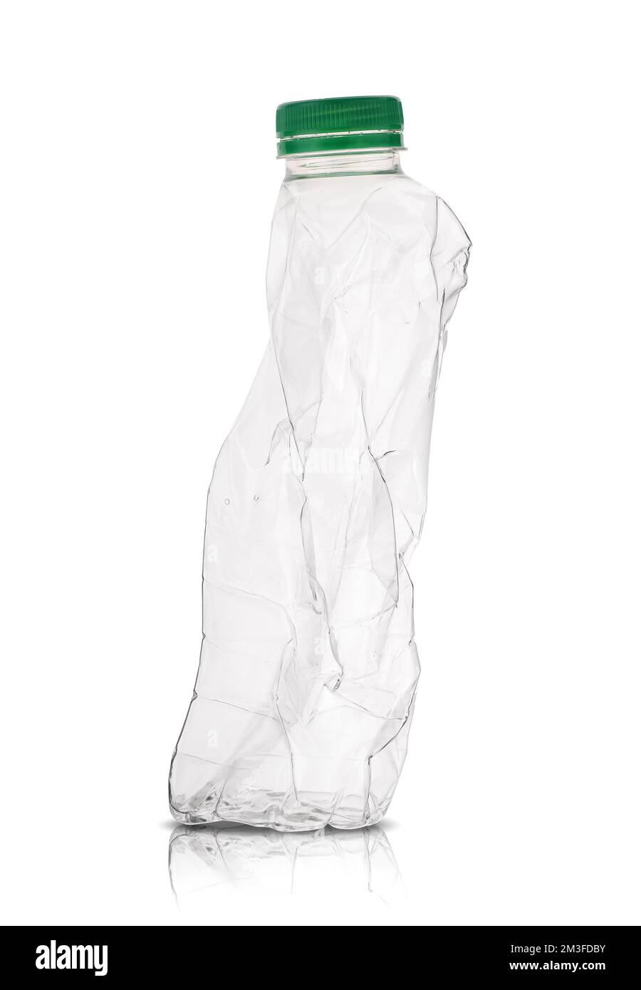 plastic empty bottle on white background Stock Photo - Alamy