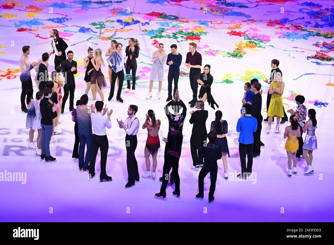 Isu grand prix of figure skating final 2022 hi-res stock photography ...