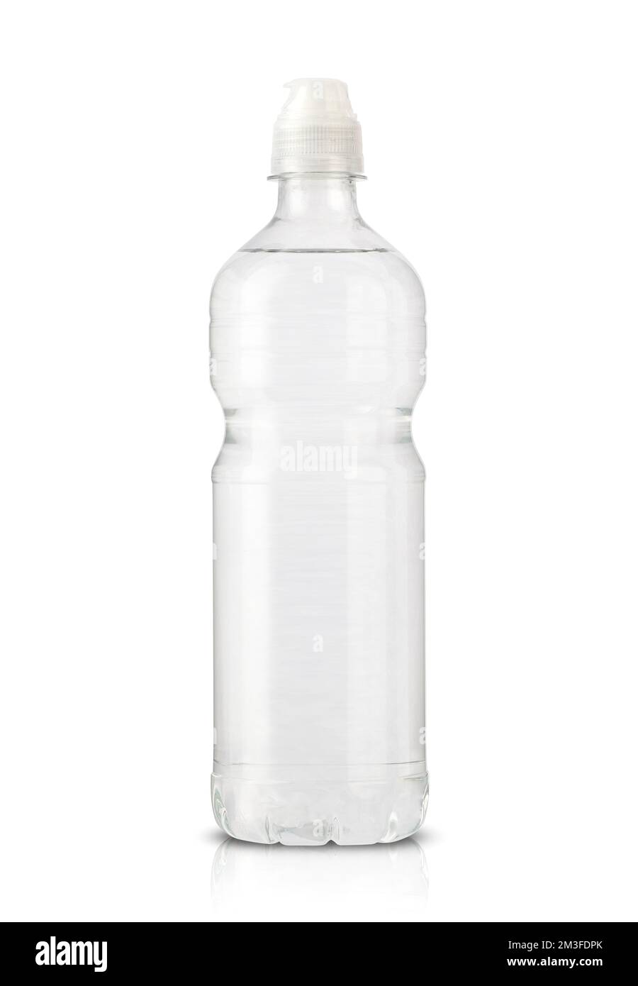 plastic bottle with water on a white background Stock Photo - Alamy
