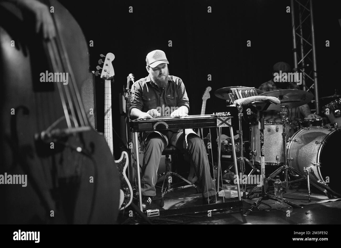 Folk singer on may Black and White Stock Photos & Images - Alamy