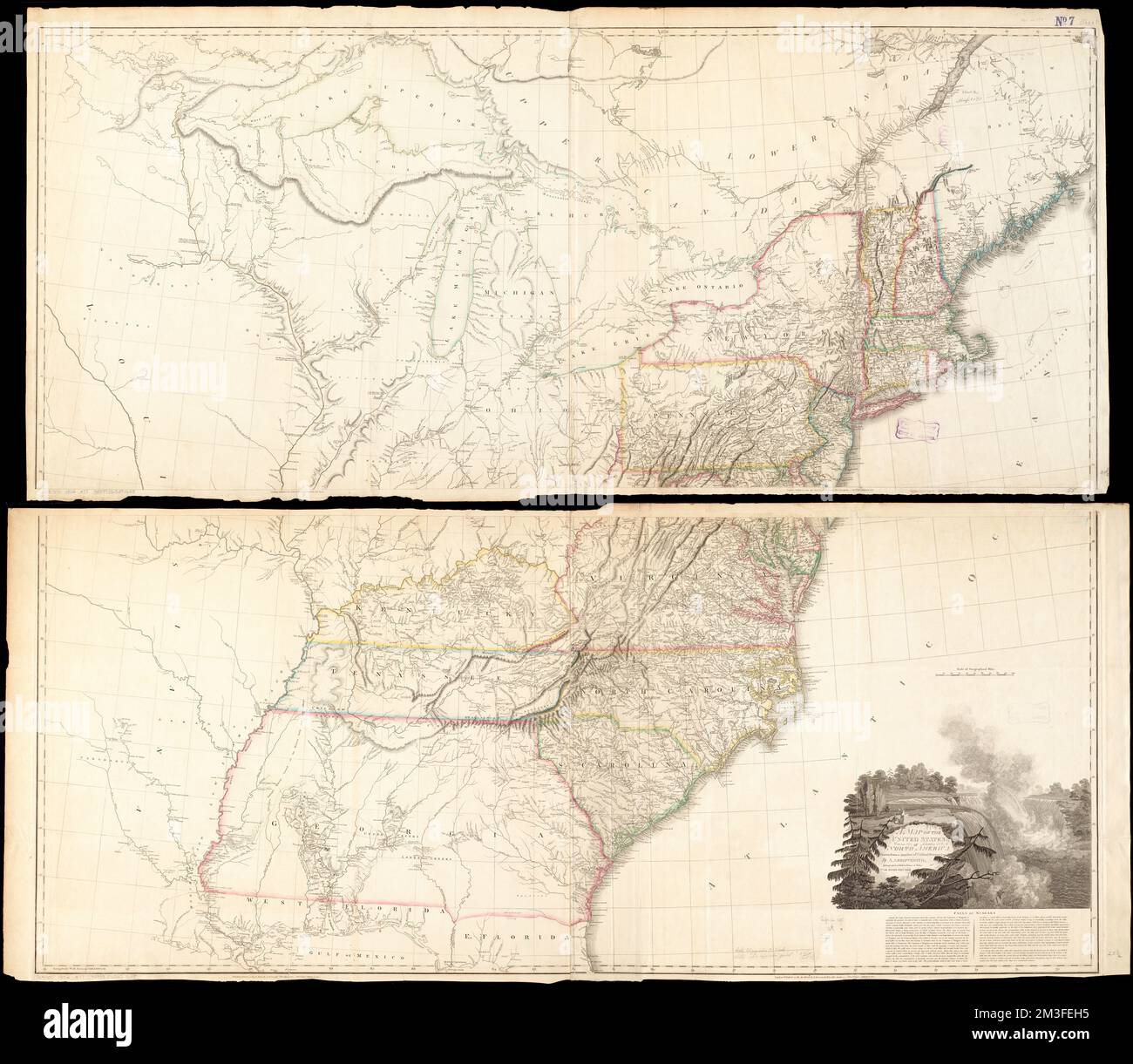 A map of the United States of North America : drawn from a number of ...