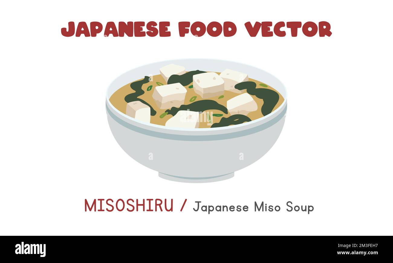 Miso soup clipart hi-res stock photography and images - Alamy
