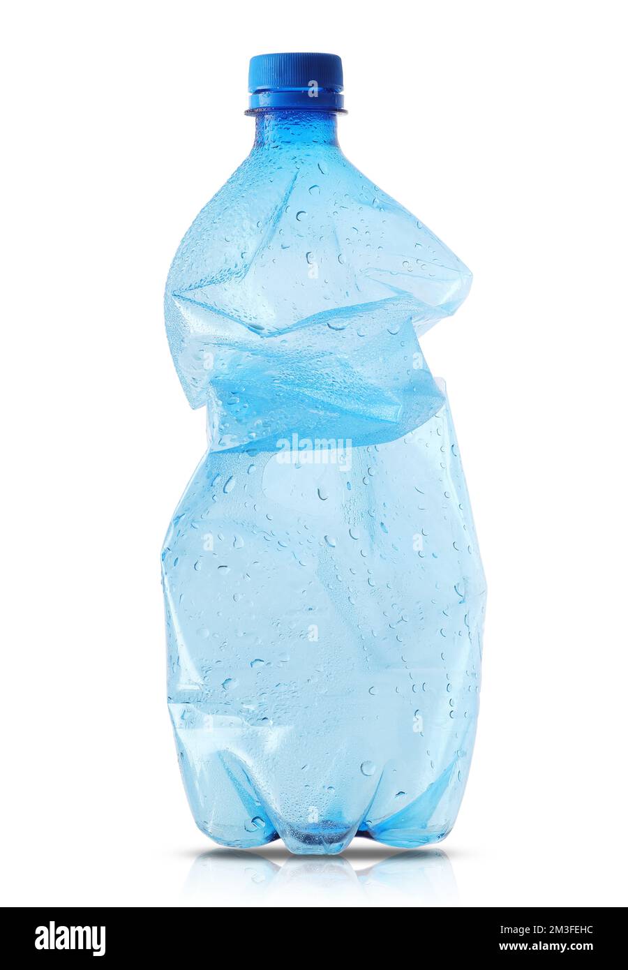 large plastic bottle of mineral water on a white background Stock Photo ...