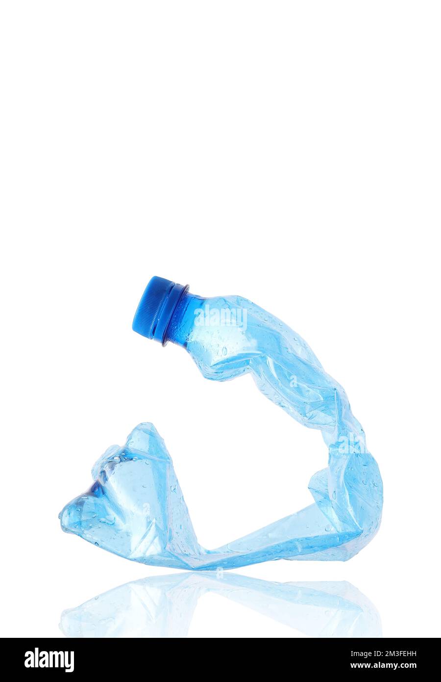 large plastic bottle of mineral water on a white background Stock Photo ...