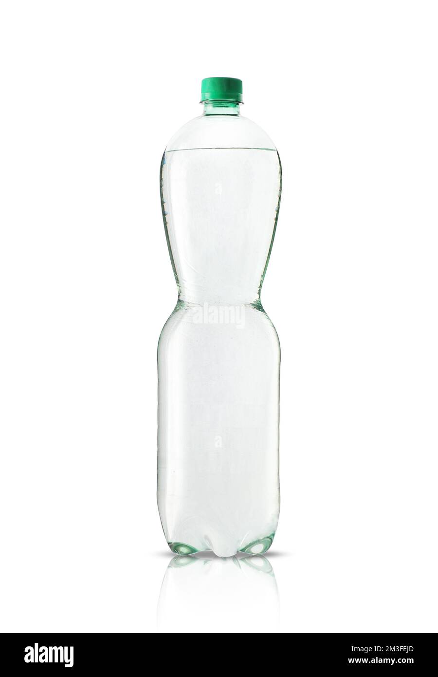 large plastic bottle on a white background Stock Photo - Alamy