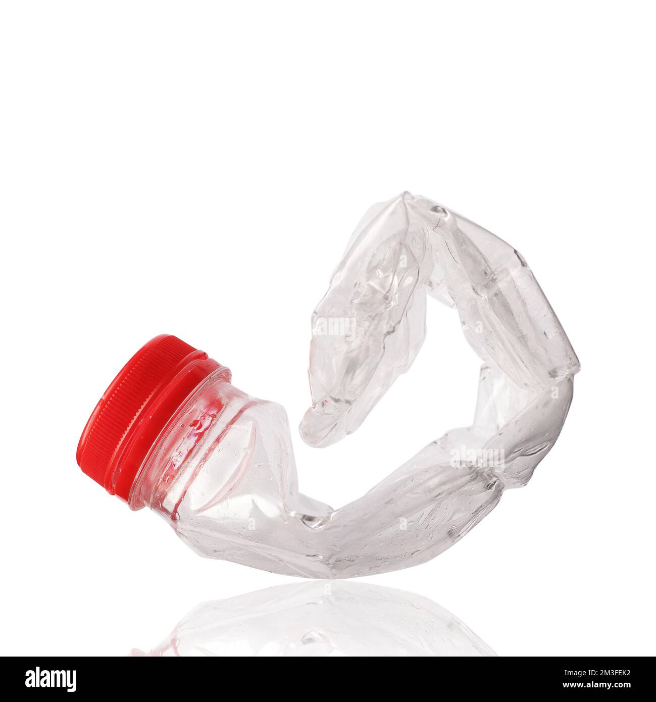 medium plastic liquid bottle on white background Stock Photo - Alamy