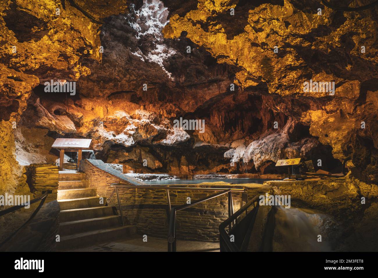 Cave and Basin Banff Stock Photo - Alamy