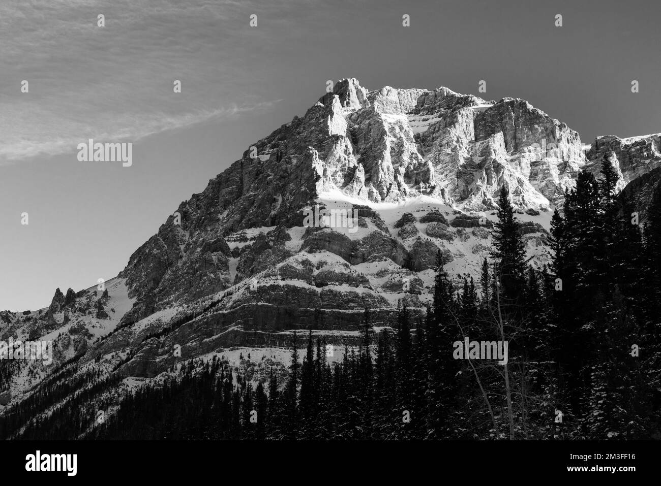 Banff Highway 93 Stock Photo - Alamy
