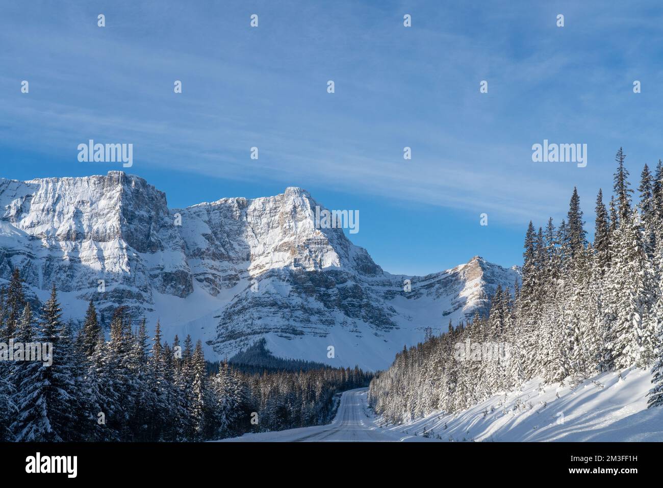Banff Highway 93 Stock Photo - Alamy