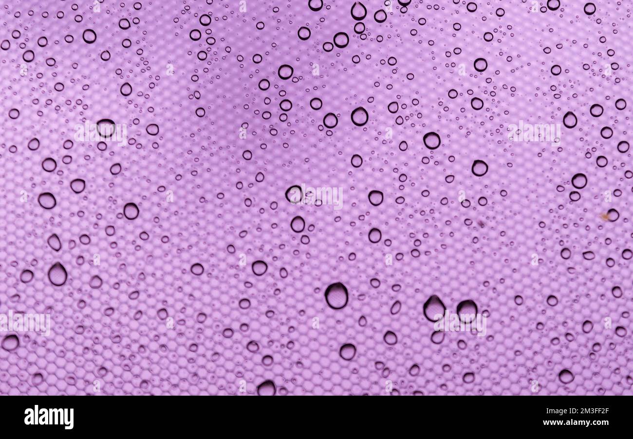 abstract rain drop background. pink rain water droplets abstract ...