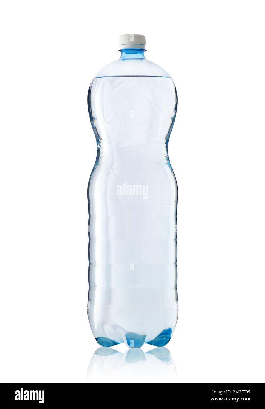big plastic bottle with mineral water on a white background Stock Photo ...
