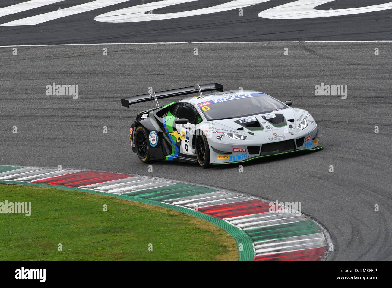 Mugello Circuit, Italy - October 21, 2022: Lamborghini Huracàn GT3 ...