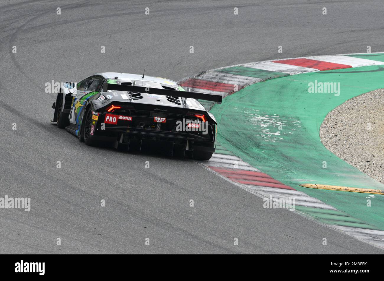 Mugello Circuit, Italy - October 21, 2022: Lamborghini Huracàn GT3 ...