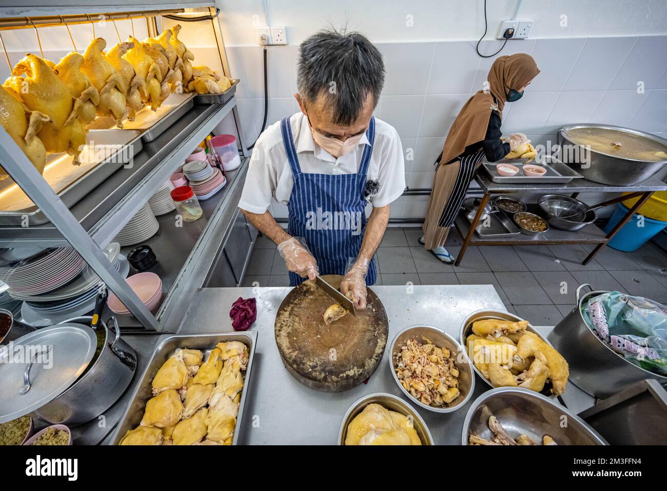 Sabah chicken rice hi-res stock photography and images - Alamy