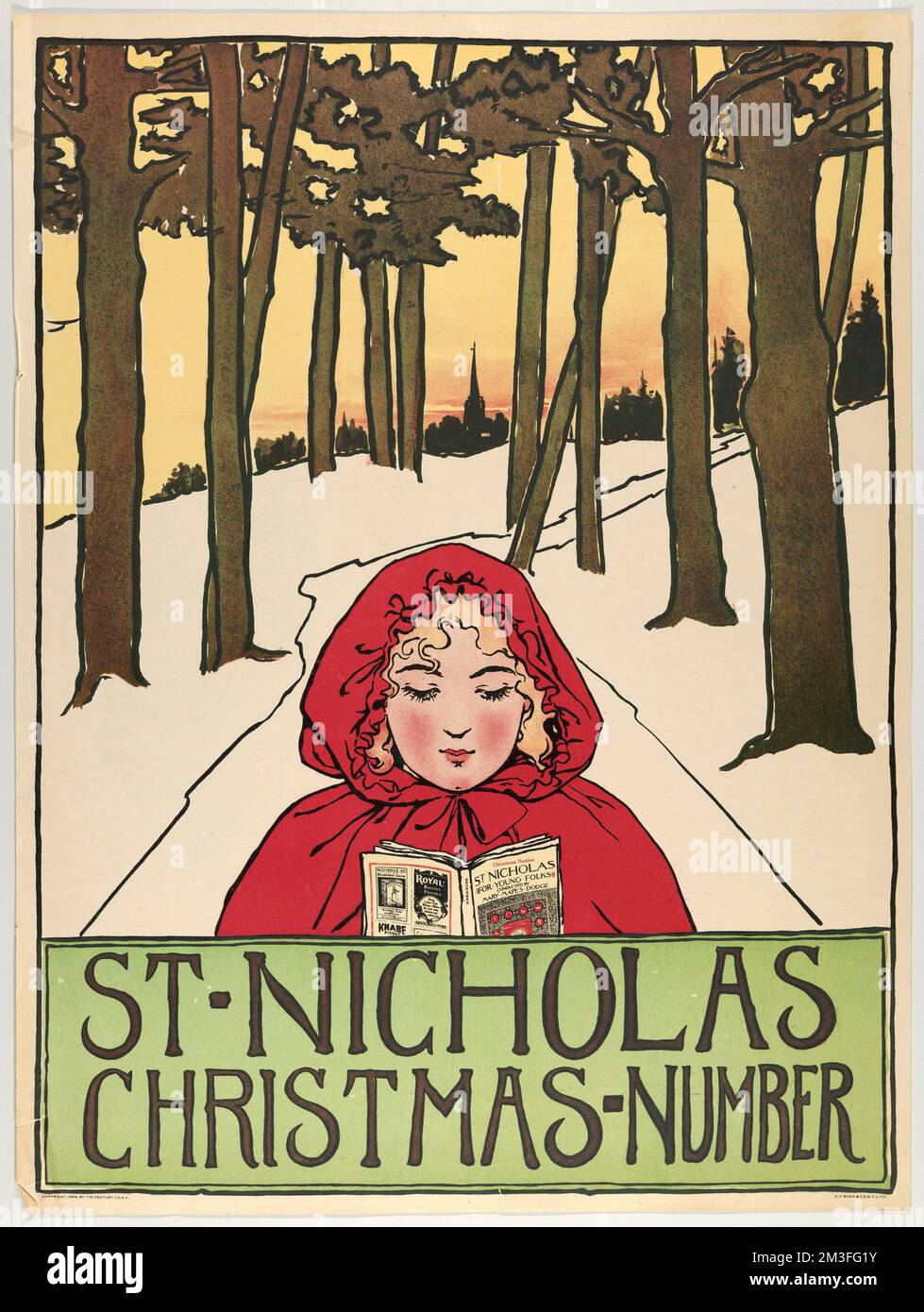 Artist: Anonymous, American, 19th century, St. Nicholas: Christmas ...