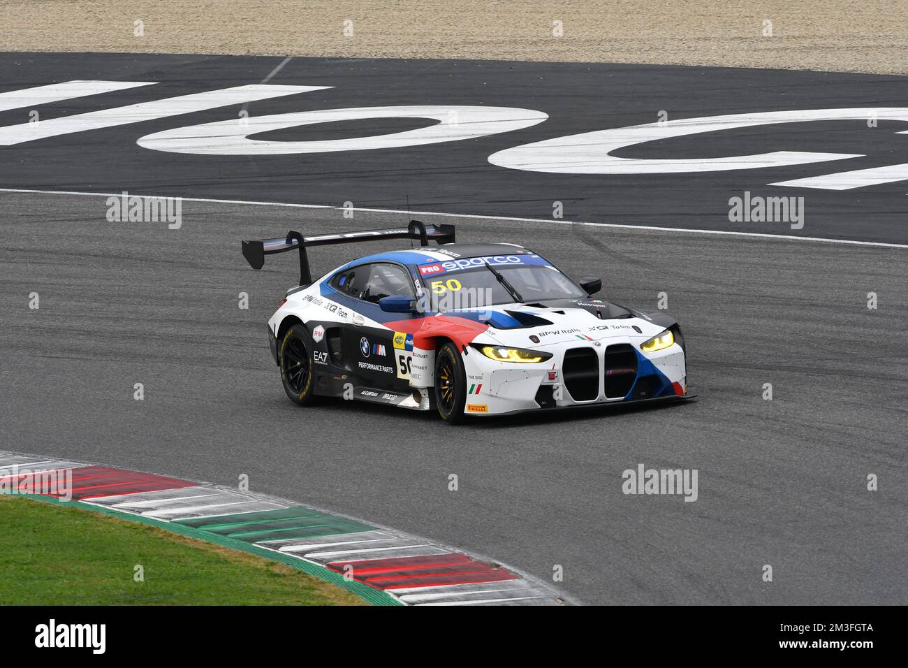 Mugello Circuit, Italy - October 21, 2022: BMW M4 GT3 driven by Glock ...