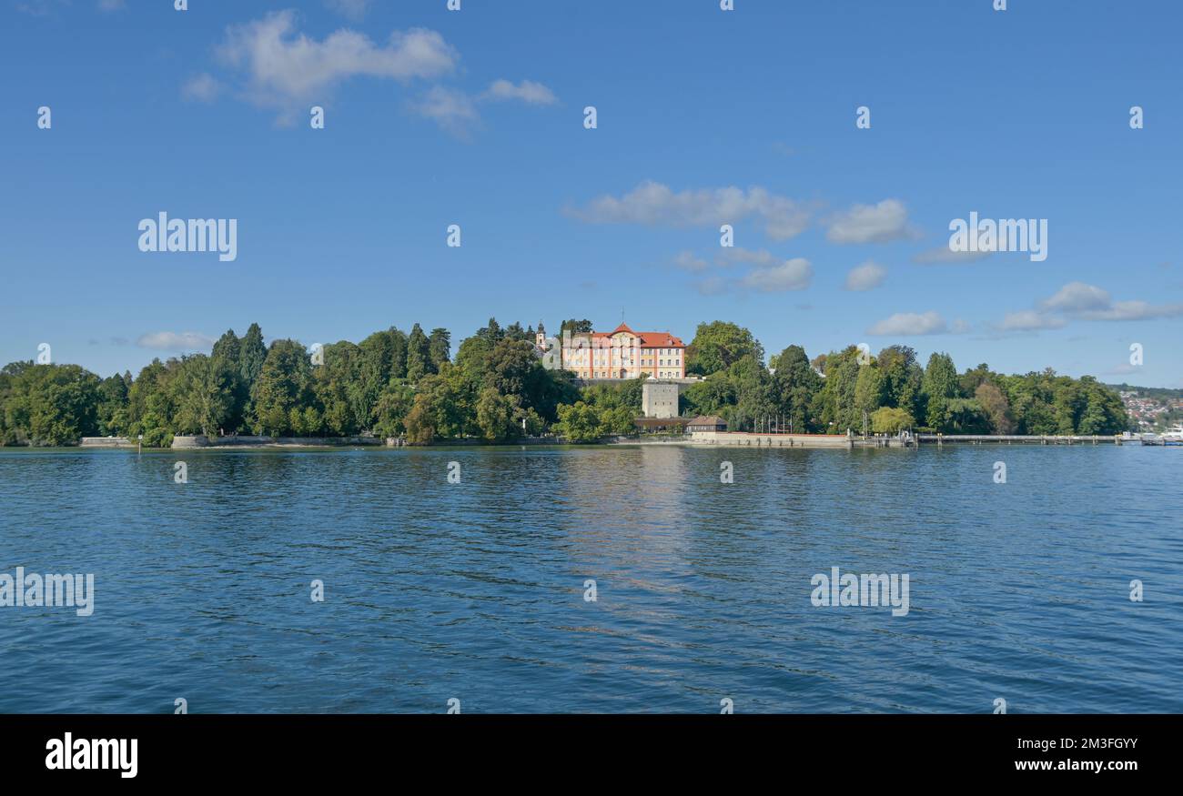 Schloss Mainau, Bodensee, Insel Mainau, Baden-Württemberg, Deutschland ...