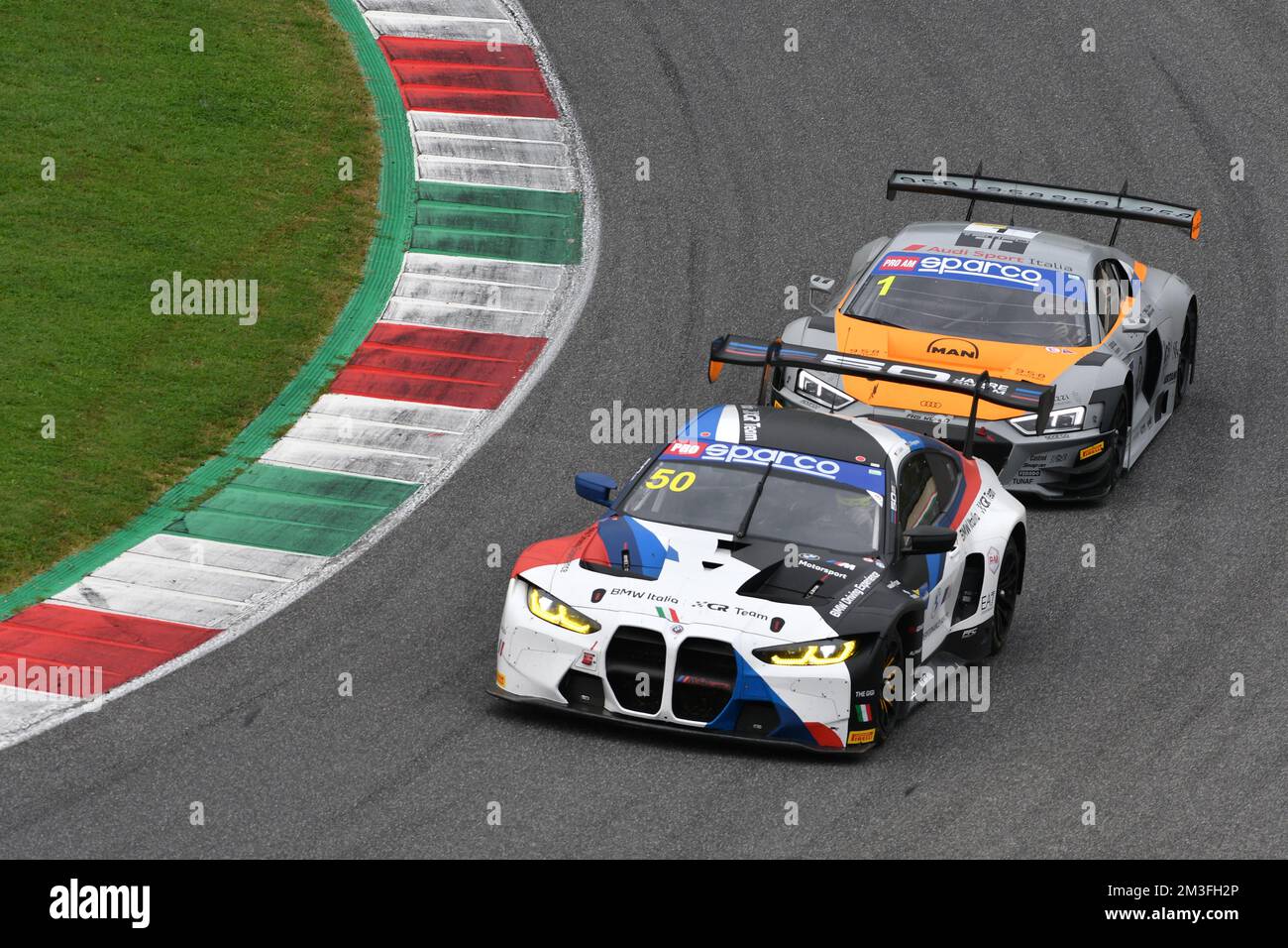 Mugello Circuit, Italy - October 21, 2022: BMW M4 GT3 driven by Glock ...