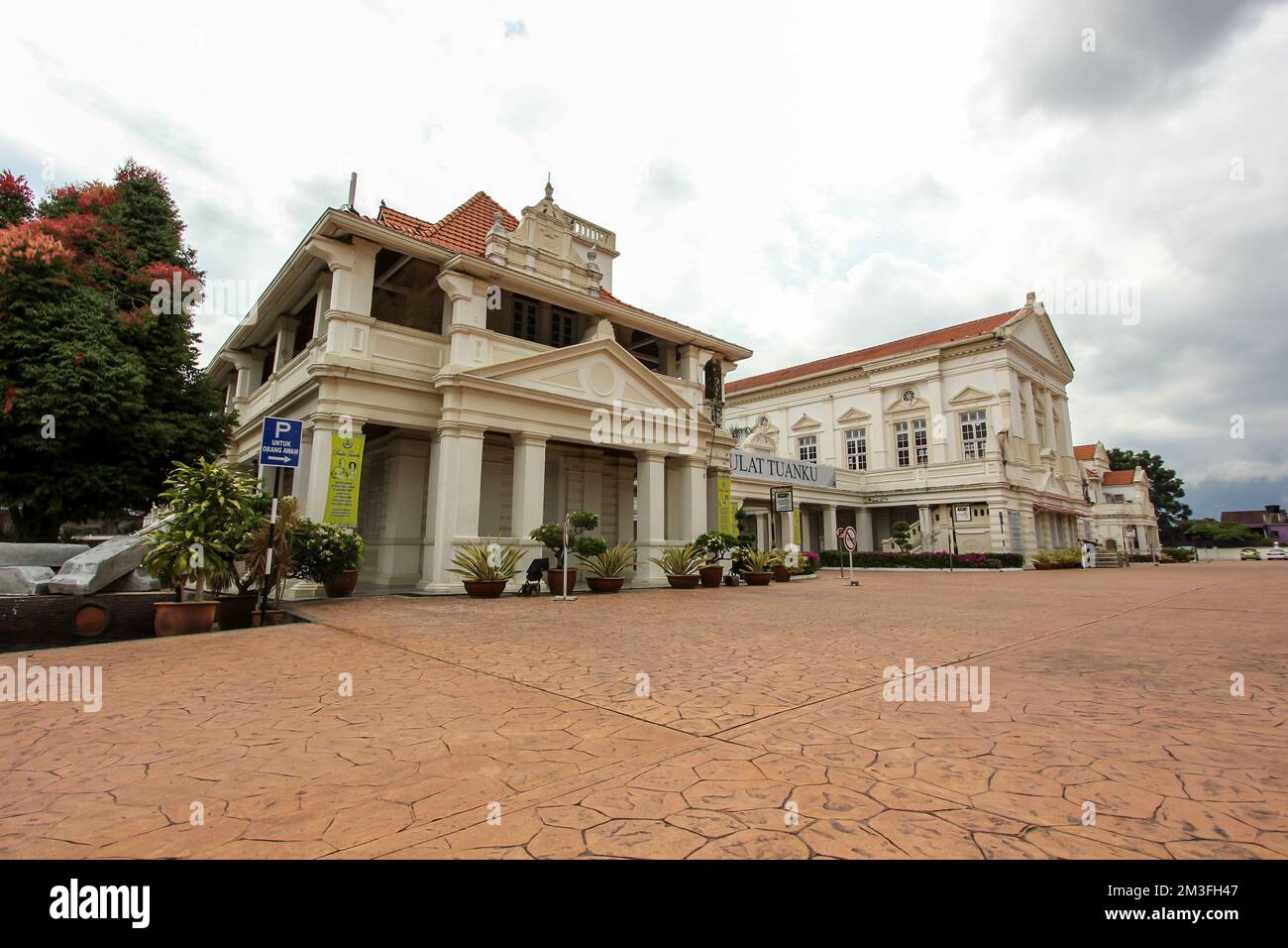 Ipoh, Perak, Malaysia - November 2012: The exterior facade of the ...