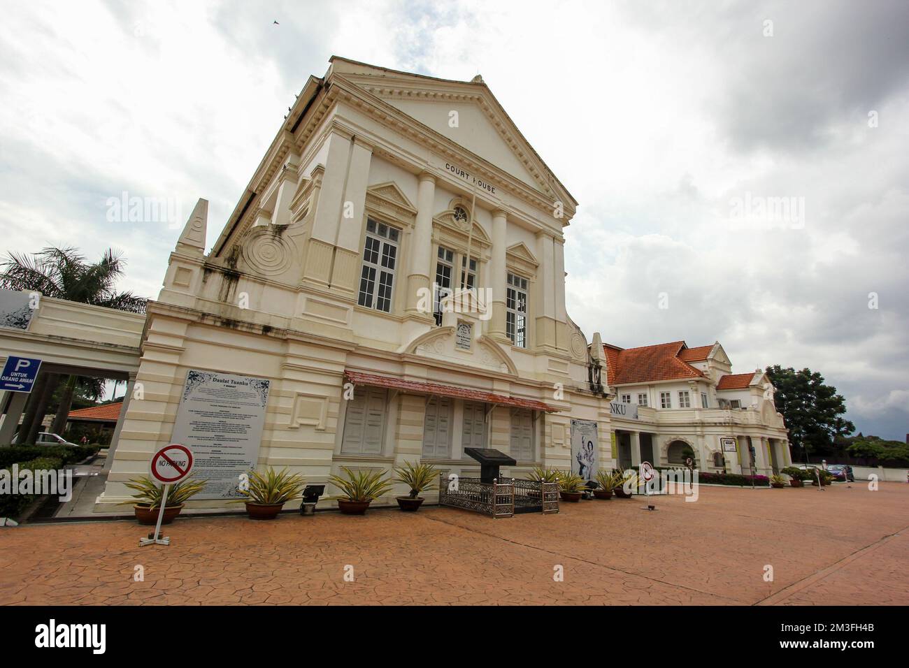 Ipoh, Perak, Malaysia - November 2012: The exterior facade of the ...