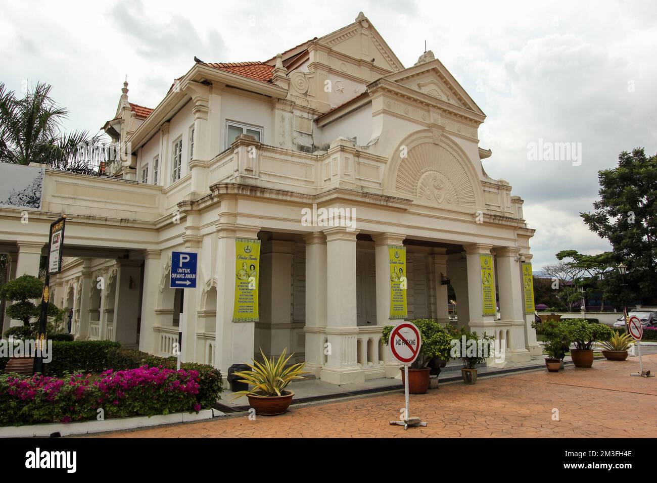 Ipoh, Perak, Malaysia - November 2012: The exterior facade of the ...