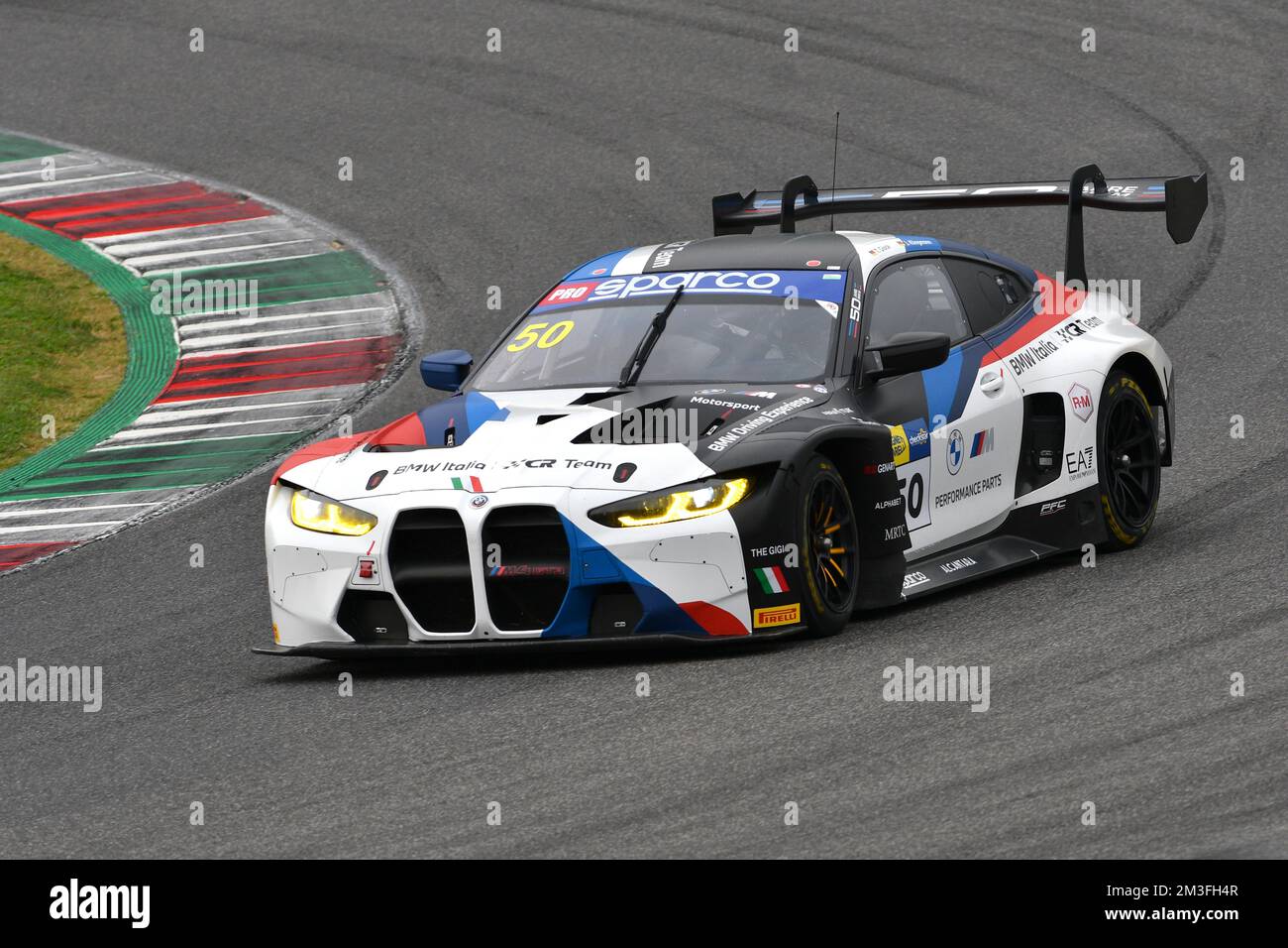 Mugello Circuit, Italy - October 21, 2022: BMW M4 GT3 driven by Glock ...