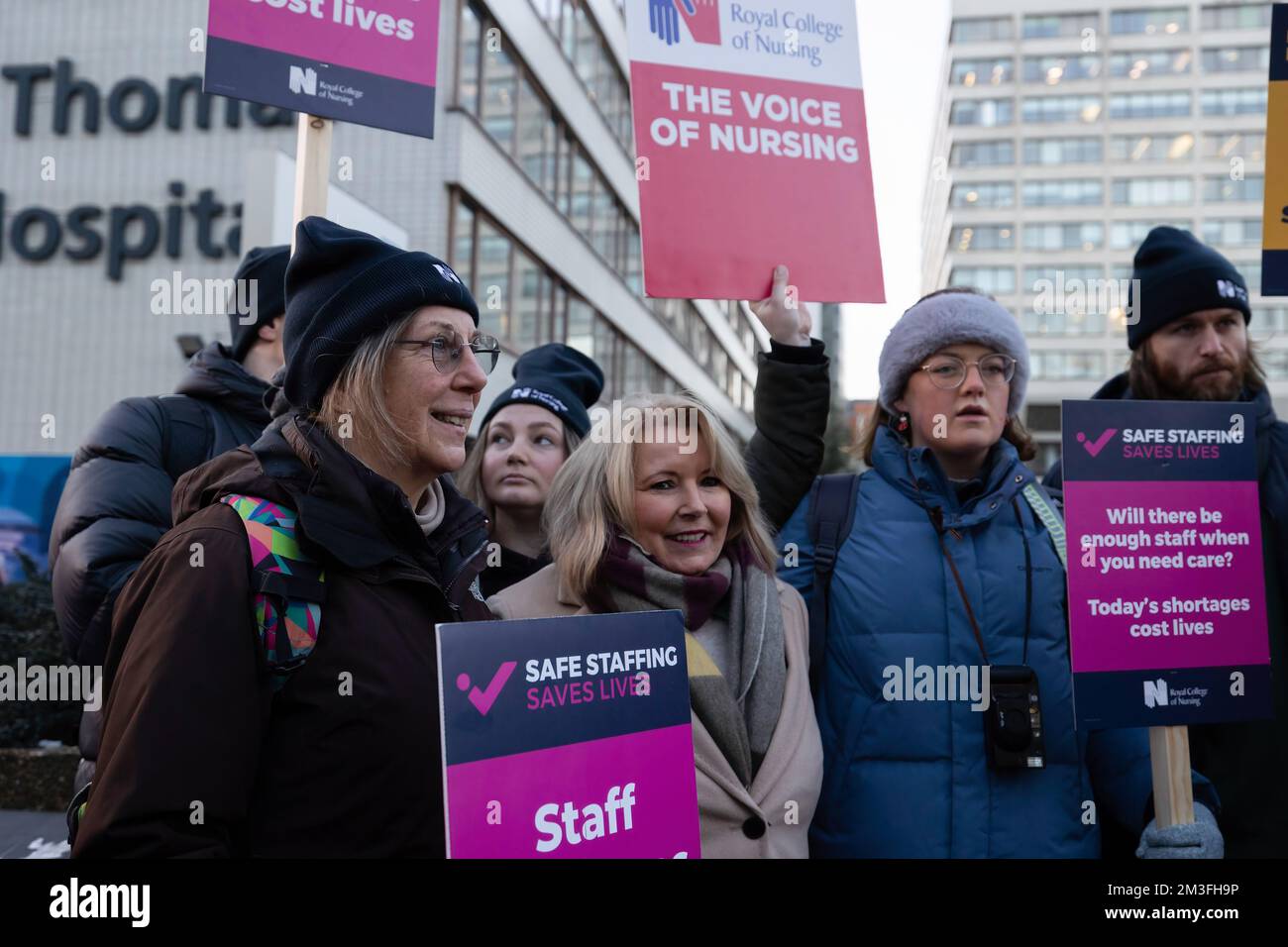London, UK. 15th Dec, 2022. Pat Cullen, the General Secretary and Chief ...
