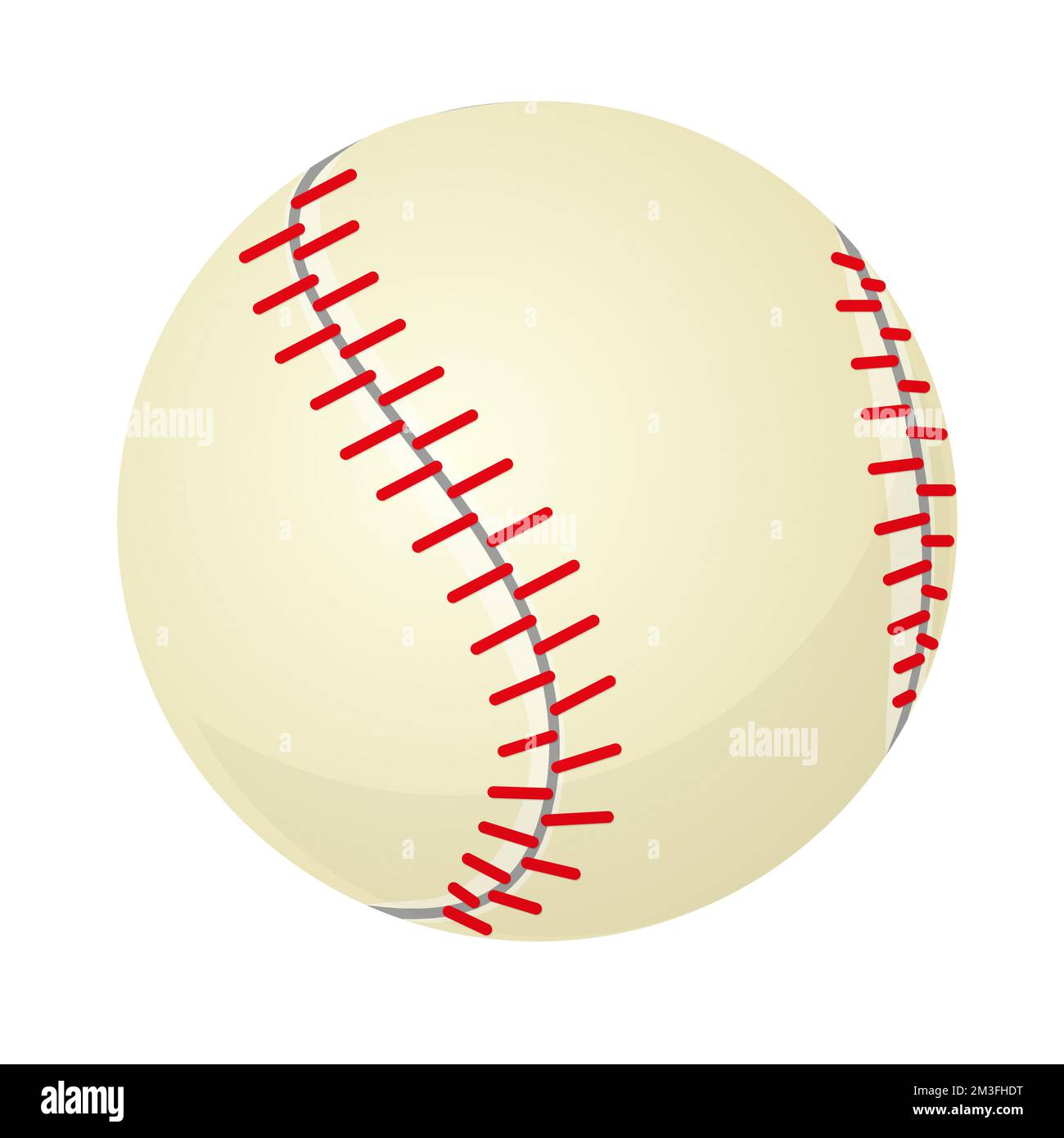 Baseball sports equipment - modern flat design style single isolated ...