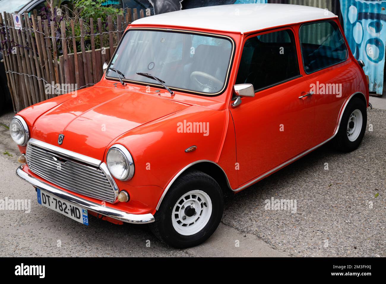 Bordeaux , Aquitaine France - 11 12 2022 : Mini Leyland Classic in ...