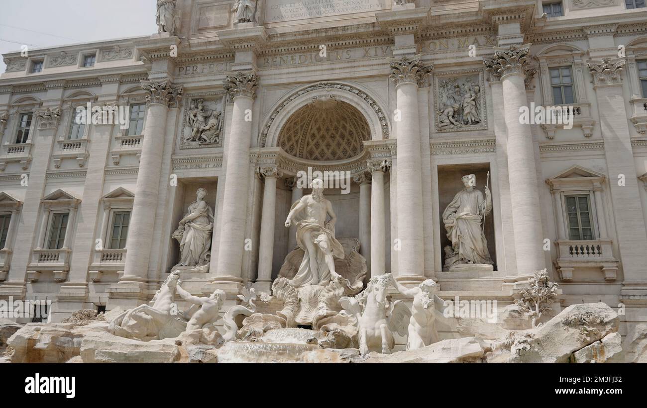 Breathtaking sculpture near the architectural monument. Action. Concept ...