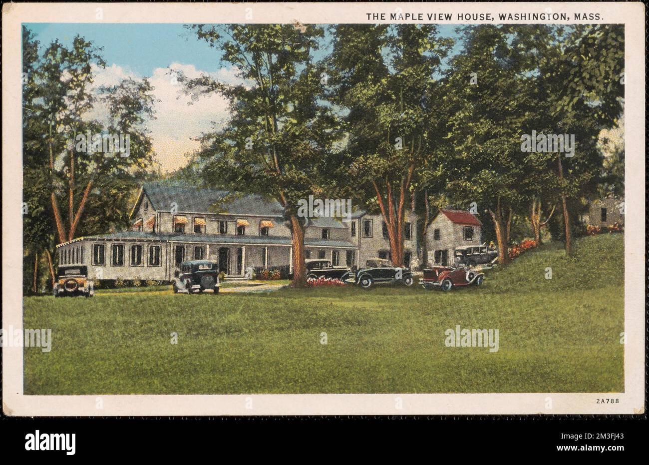 The Maple View House, Washington, Mass , Post offices, Nursing homes ...