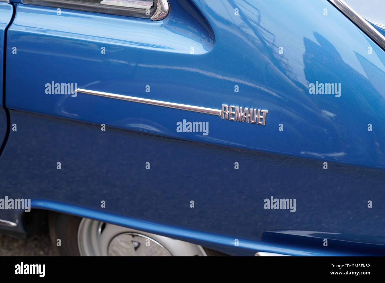 Bordeaux , Aquitaine France - 11 06 2022 : Renault r16 logo brand and ...