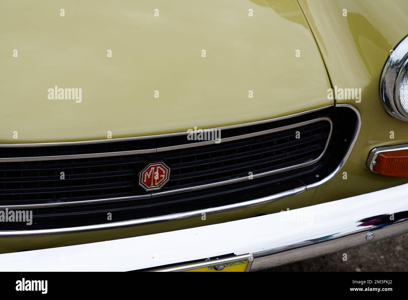 Bordeaux , Aquitaine France - 11 06 2022 : MG Midget logo sign and ...