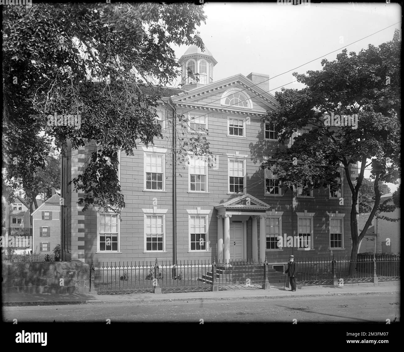 Marblehead, 169 Washington Street, exterior, front, Jeremiah Lee house ...
