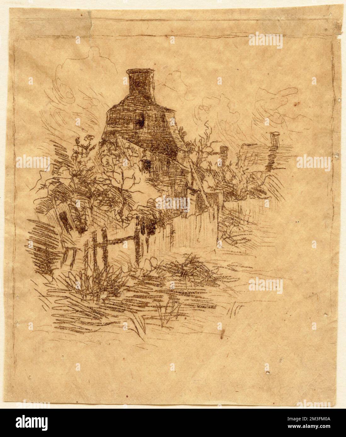 Marblehead , Houses. Charles H. Woodbury (1864-1940). Prints Stock ...