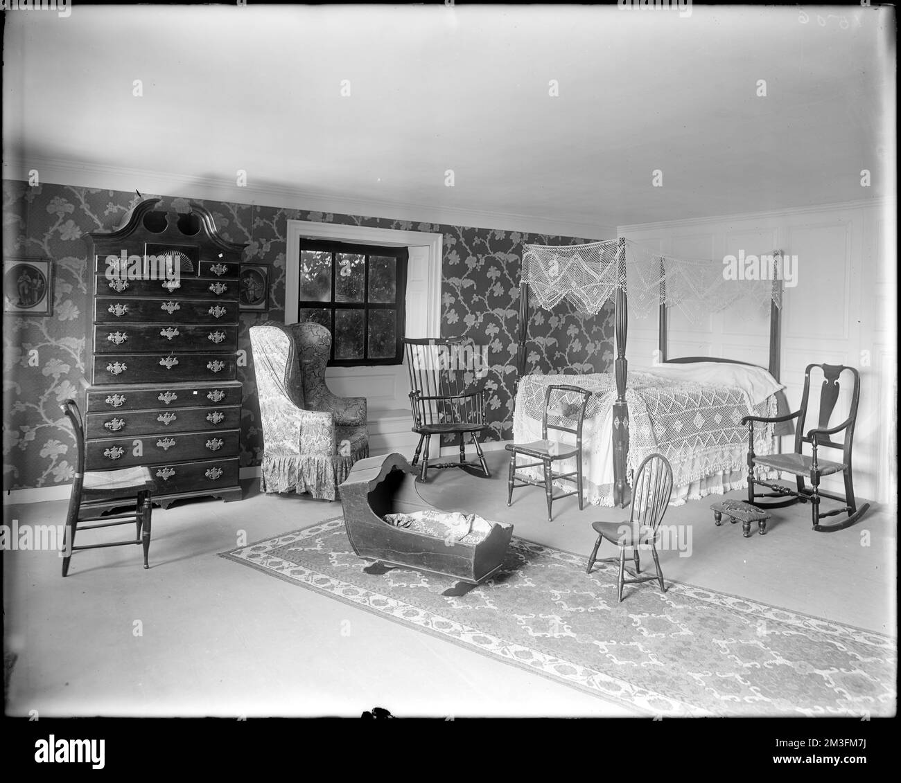 Marblehead, 169 Washington Street, third floor front chamber, Jeremiah ...