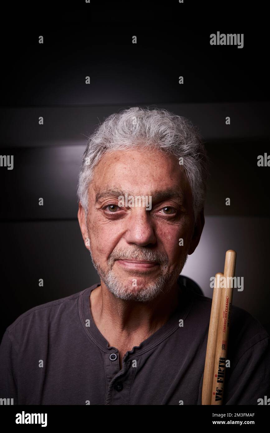Steve Gadd, photographed at the Royal Gardens Hotel, London, 14 July ...