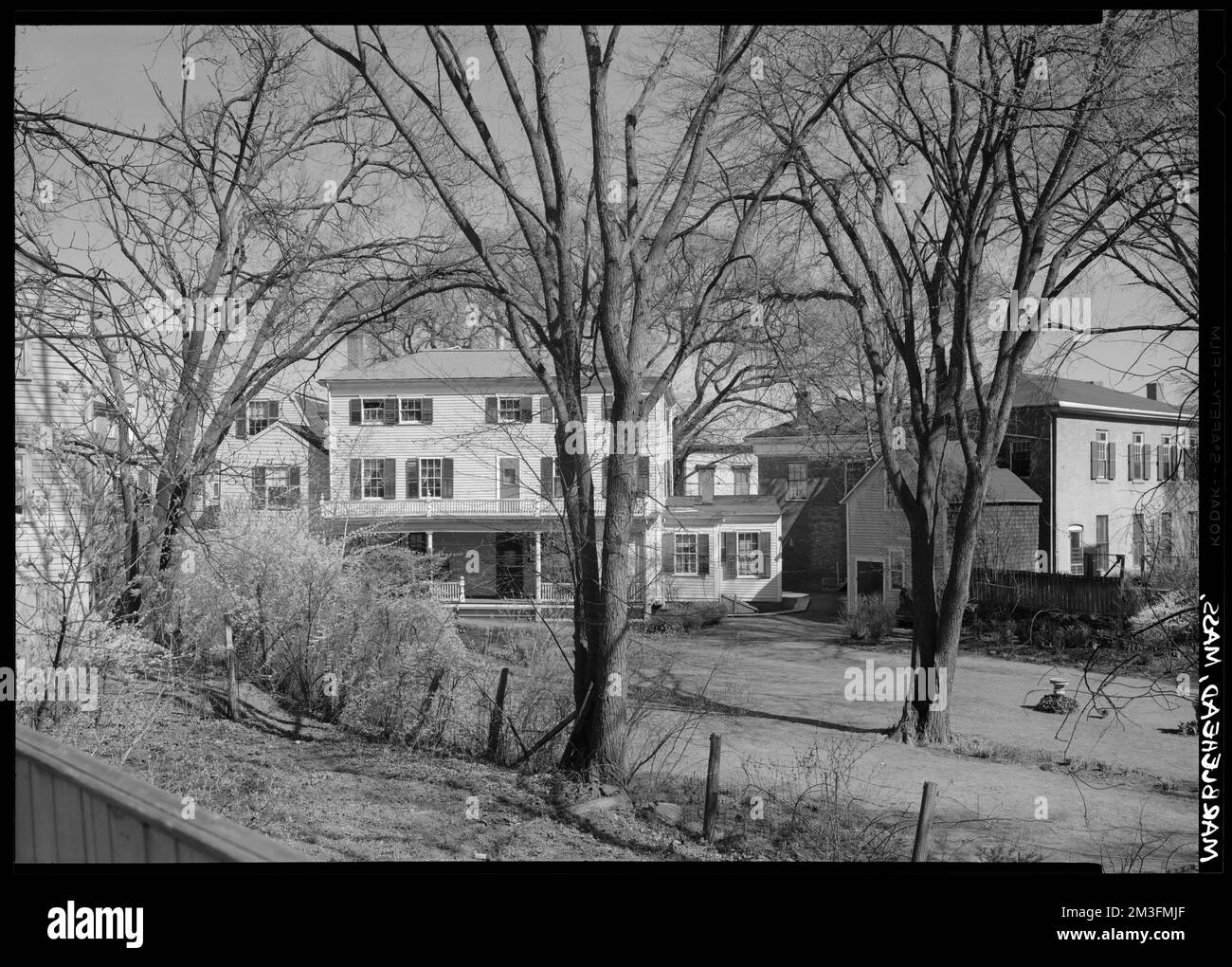 Marblehead, back of Nathaniel Hooper's house , Architecture, Dwellings ...