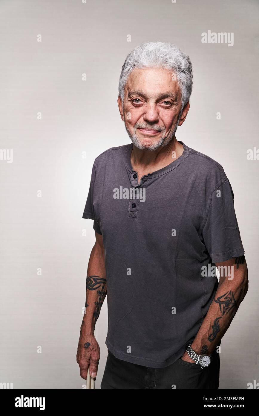 Steve Gadd, photographed at the Royal Gardens Hotel, London, 14 July ...