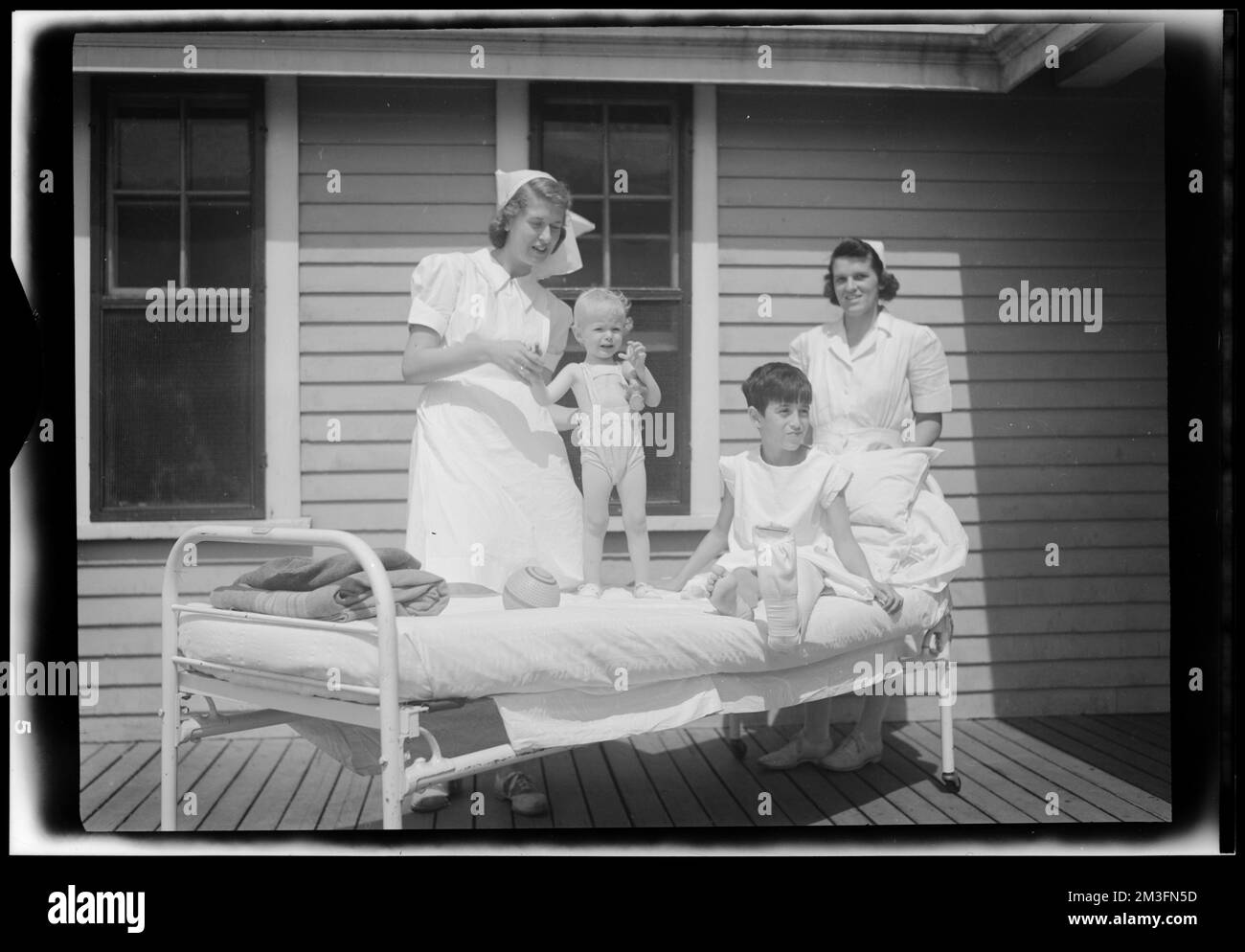 Marblehead, Children's Island, group , Children, Nurses, Sanatoriums ...