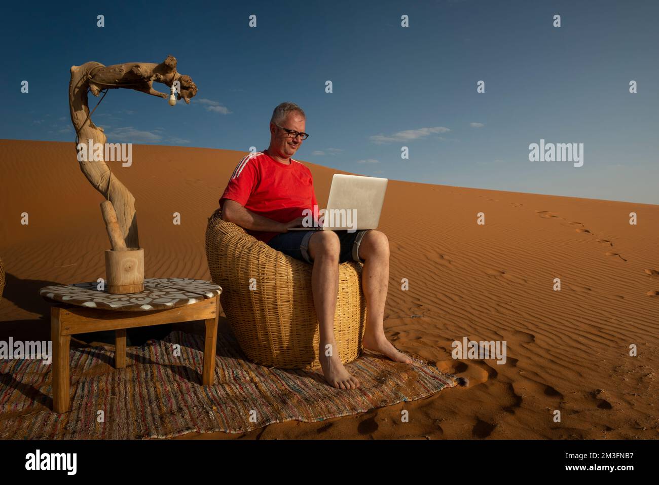 Relaxed remote hi-res stock photography and images - Alamy