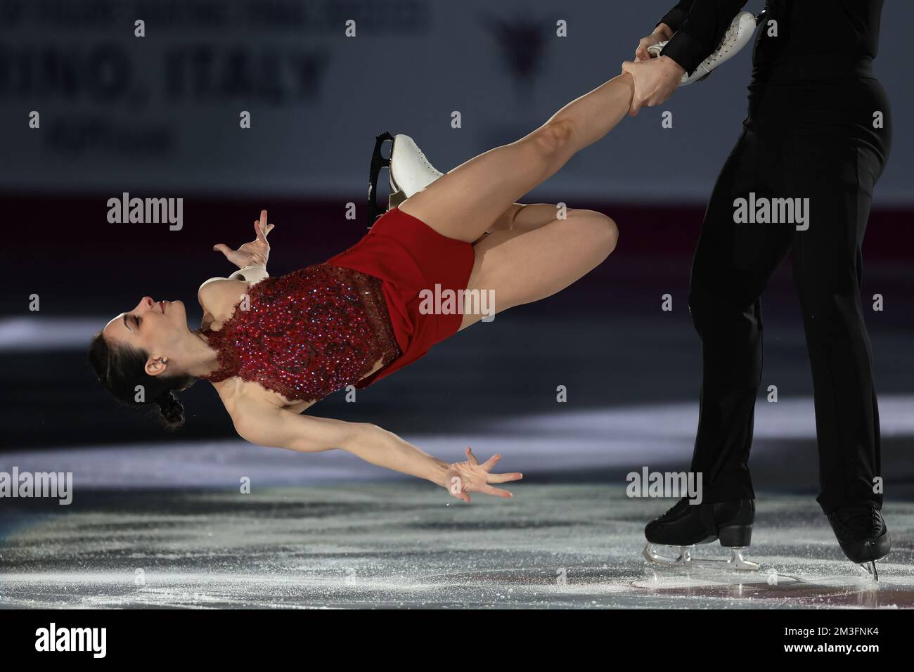 Turin, Italy, 11th December 2022. Deanna Stellato-Dudek and Maxime ...