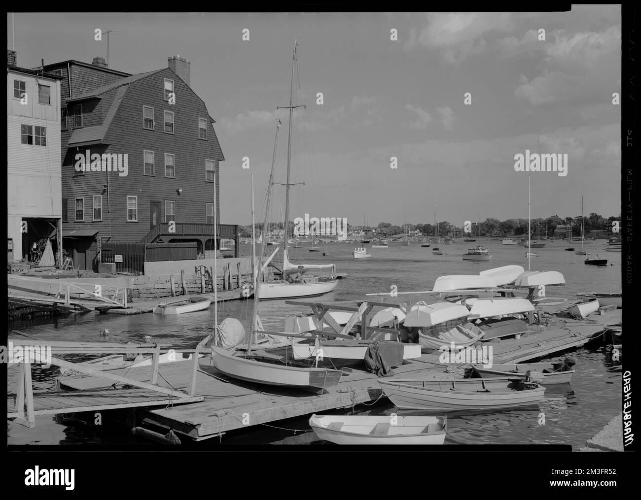 Marblehead, Graves' docks , Boats, Harbors. Samuel Chamberlain ...
