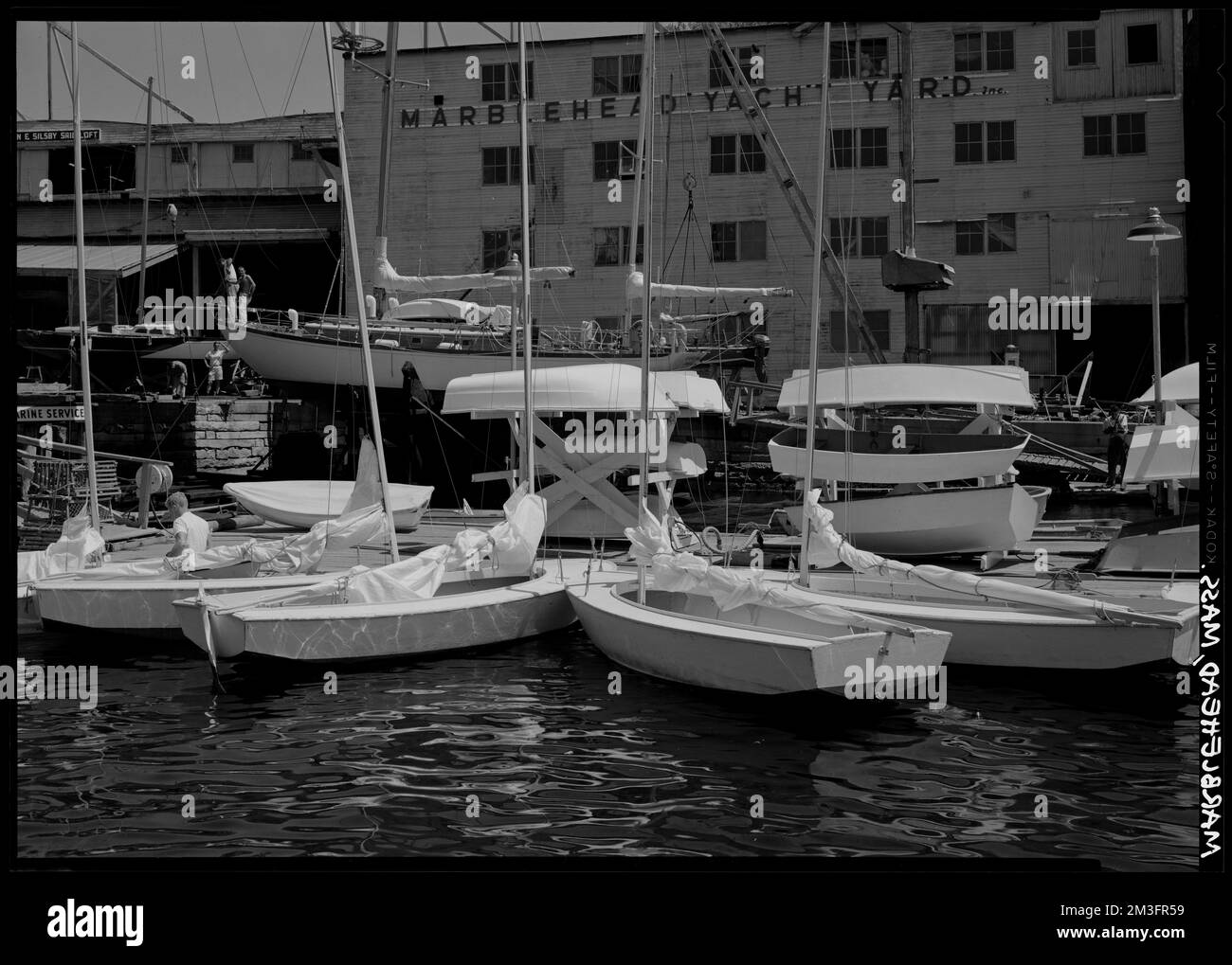 Marblehead, Graves' dock , Boats, Boat & ship industry. Samuel ...
